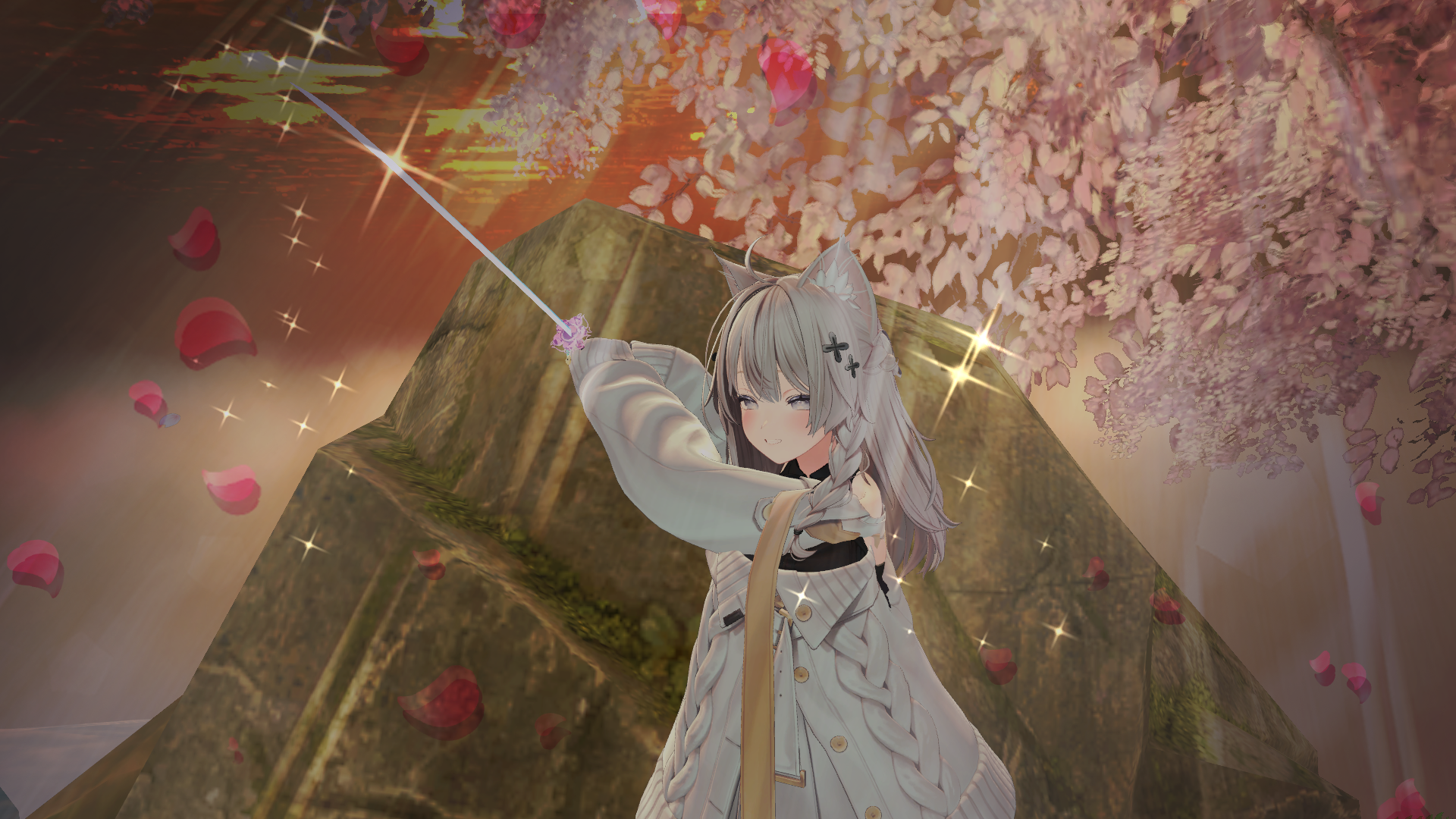 +10 Avatar ! 【VRChat】 少女の日本刀 / Girlish Samurai Sword / 소녀의 일본도 * For ...