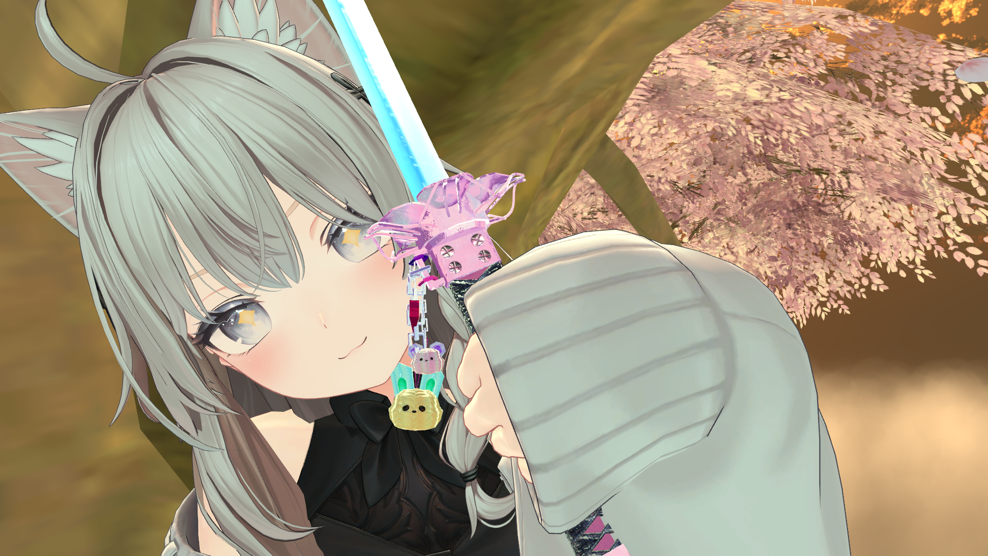+10 Avatar ! 【VRChat】 少女の日本刀 / Girlish Samurai Sword / 소녀의 일본도 * For ...