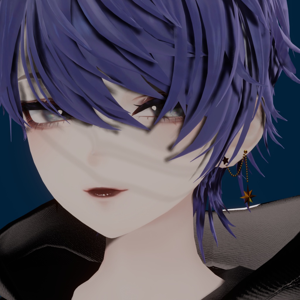 【Free】Star_pierce 【3Dモデル】 - moboutique（ﾓﾌﾞﾃｨｯｸ） - BOOTH