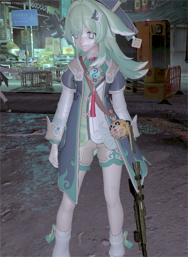 resident evil 6 huohuo MOD - caixukun - BOOTH