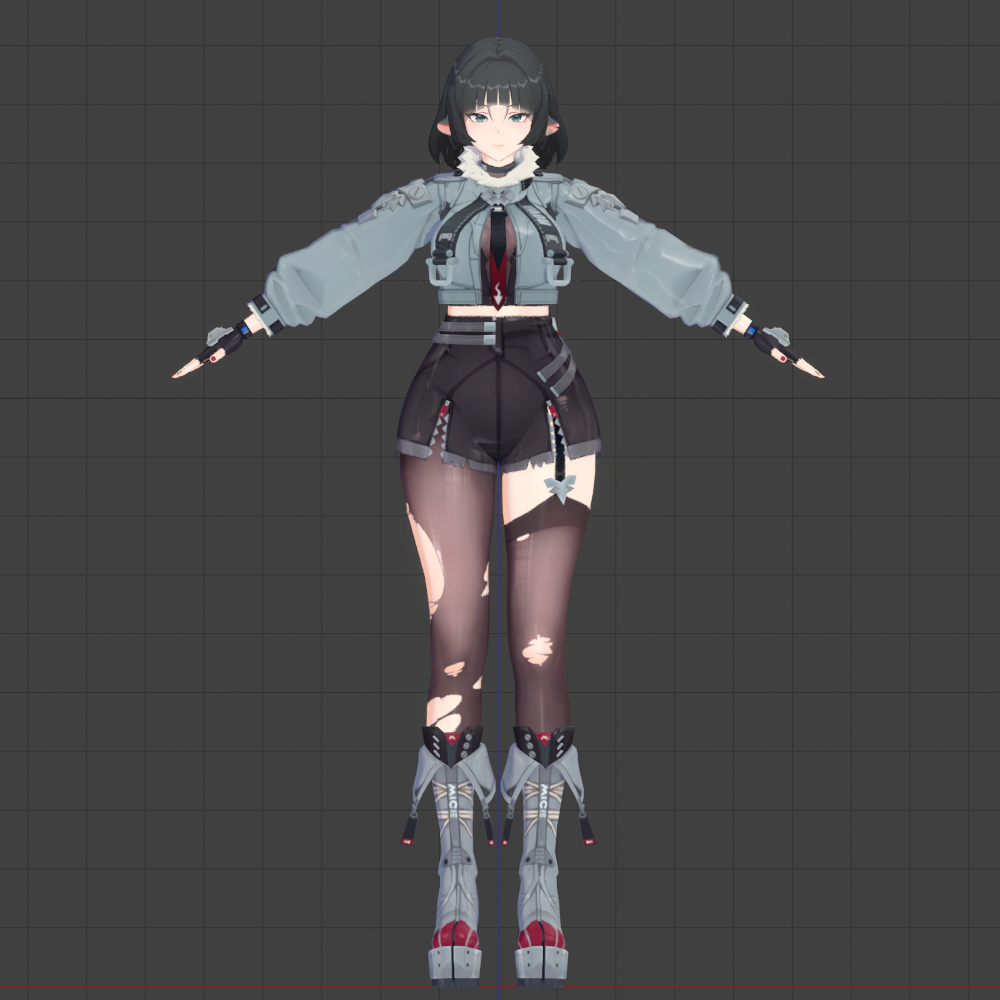 Jane Doe ZZZモデル配布ver1.21 - Kirito - BOOTH