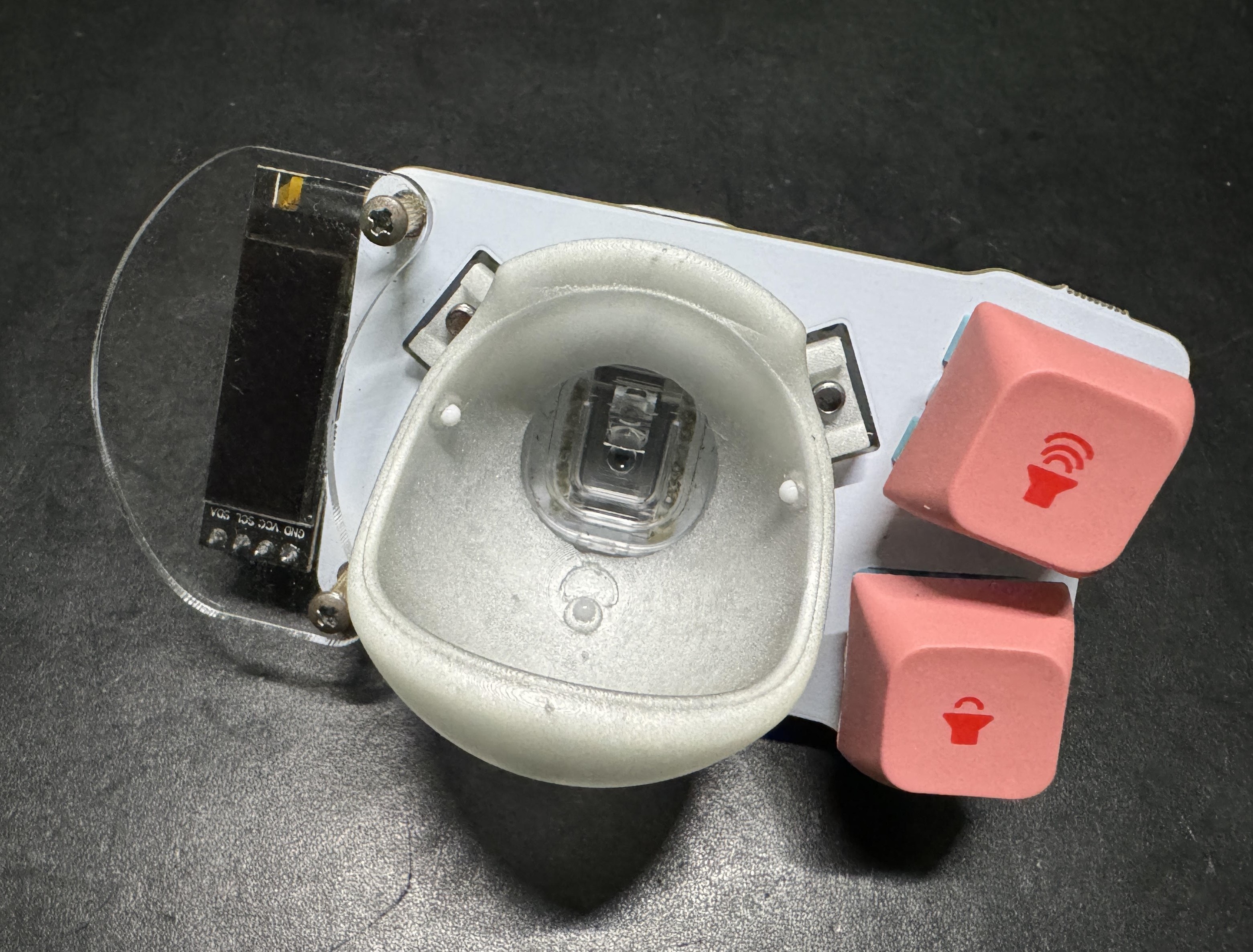 Killer Whale Keyboard trackball case - nhrd - BOOTH