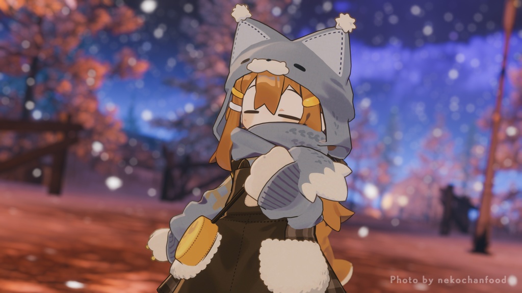 【11アバター対応】あにまるういんたー / 3D衣装 - もち山金魚 - BOOTH