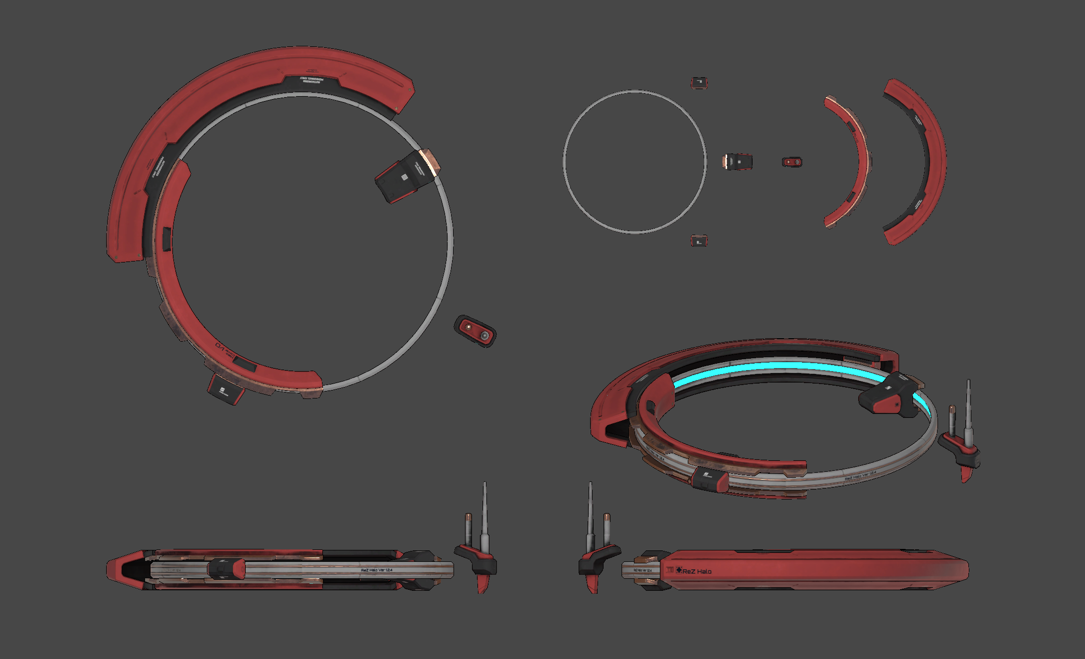 【VRC想定】メタルヘイロー：ReZ - M.E.L.Institute - BOOTH