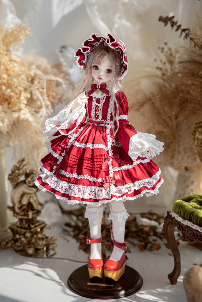 [即納品準備中]【SDGr/SD】「天使のささやき」フルセット ドール服 - 六月夜林檎 - BOOTH