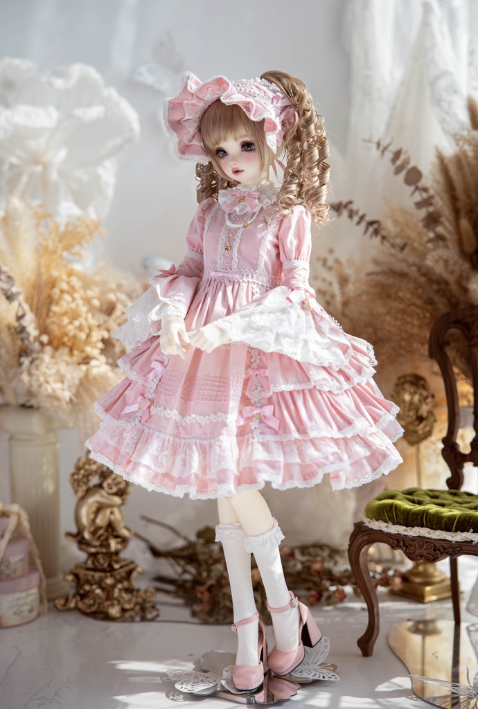 [即納品]【SDGr/SD】「天使のささやき」フルセット ドール服 - 六月夜林檎 - BOOTH