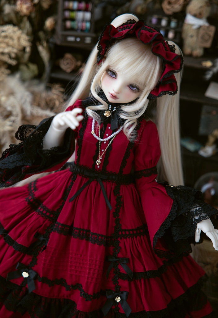 [即納品準備中]【SDGr/SD】「天使のささやき」フルセット ドール服 - 六月夜林檎 - BOOTH