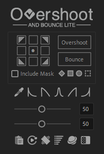 【After Effects スクリプト】Overshoot and Bounce Lite - BthJon - BOOTH