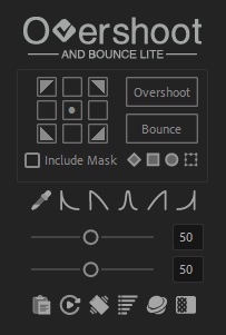 【After Effects スクリプト】Overshoot and Bounce Lite - BthJon - BOOTH