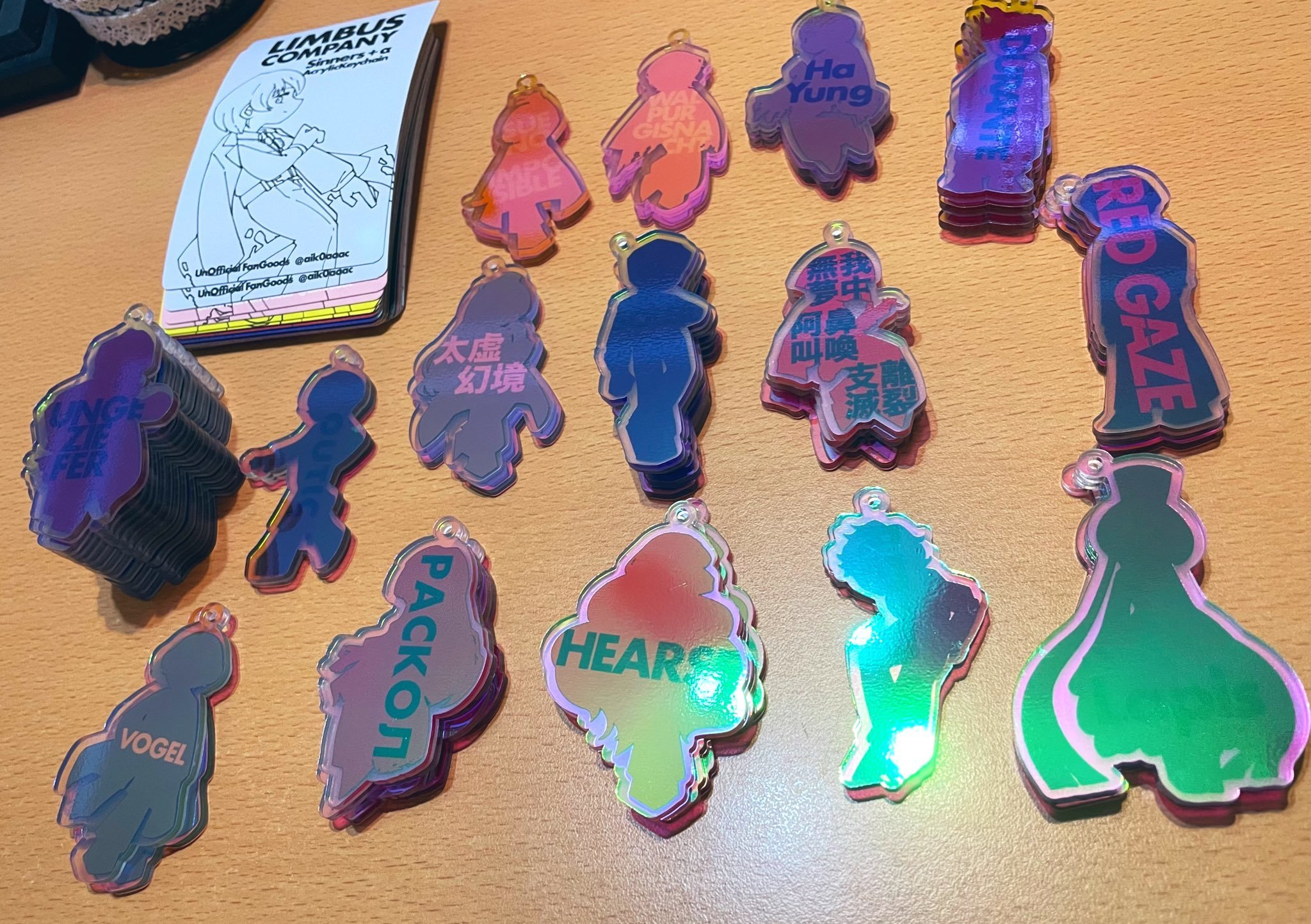 LimbusCompany - 囚人+αオーロラアクキー - Raik(ライク) - BOOTH