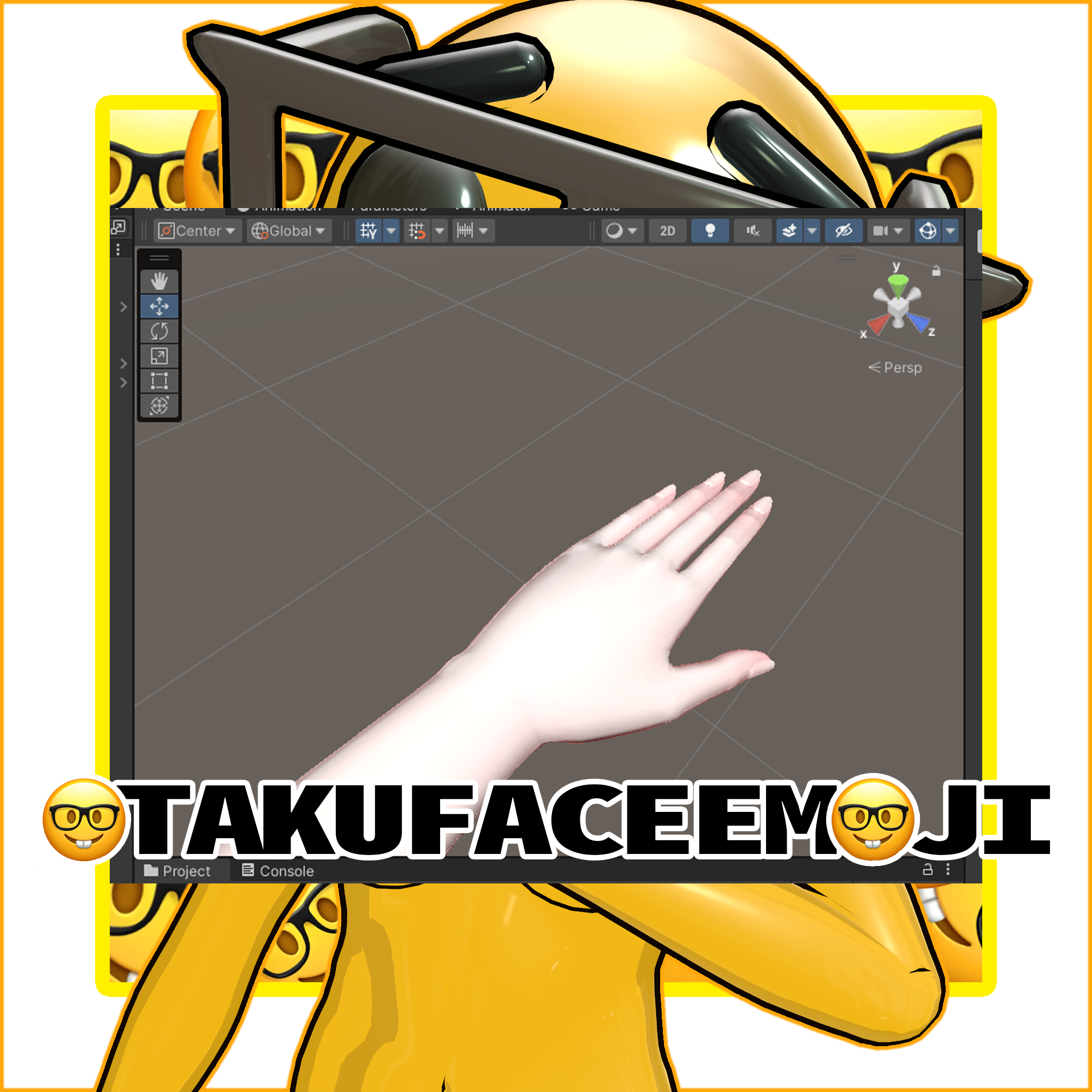 【MA対応】🤓TAKU FACE EM🤓JI MASK【基本全Avatar対応】#lvmchnr - lovemachine® - BOOTH