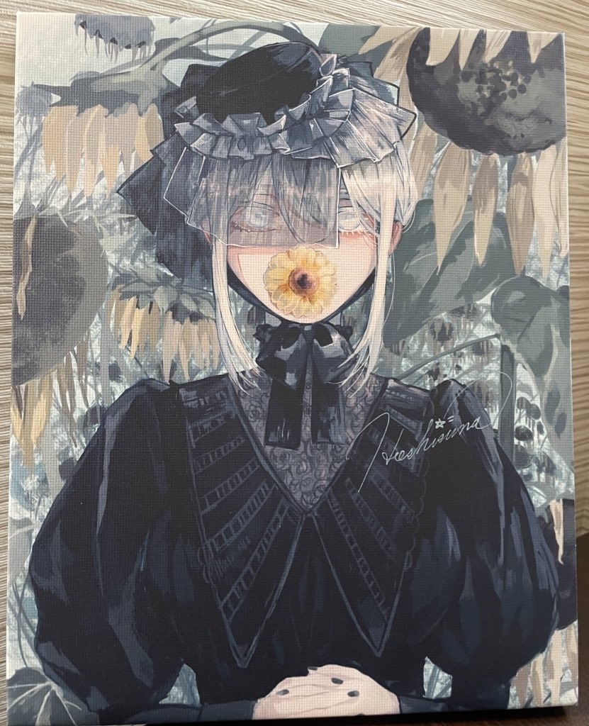 『とこしえに、』キャンバスプリント - 星砂時計 - BOOTH