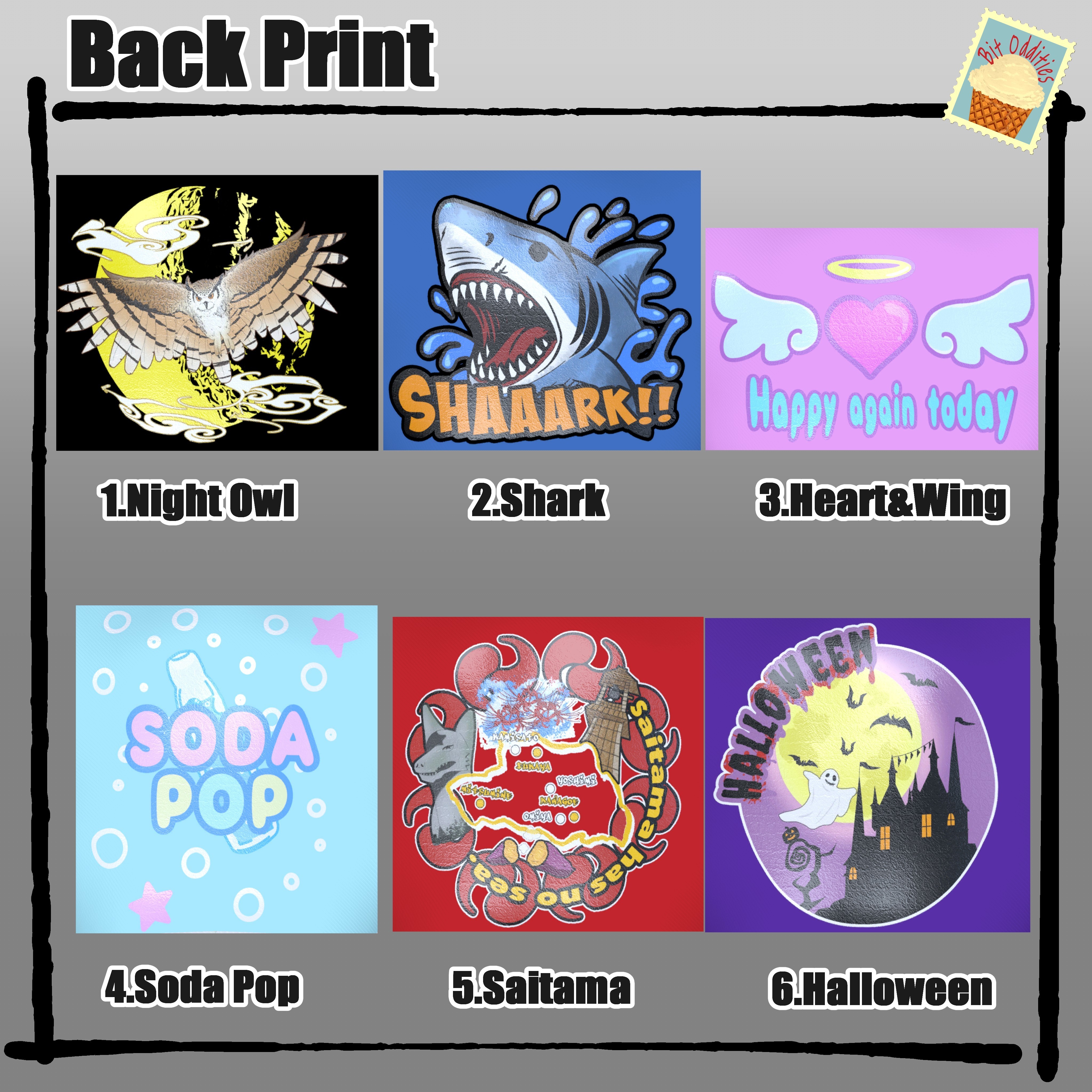 Back Print Jacket【MA対応】 - Bit Oddities - BOOTH