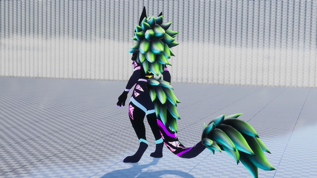 [VRCHAT] 𝓐𝓮𝓼𝓽𝓱𝓮𝓽𝓲𝓬 - Novabeast Texture - legi - BOOTH