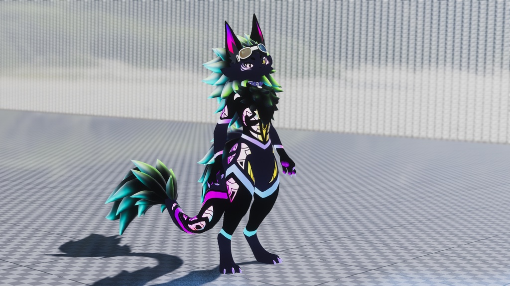 [VRCHAT] 𝓐𝓮𝓼𝓽𝓱𝓮𝓽𝓲𝓬 - Novabeast Texture - legi - BOOTH