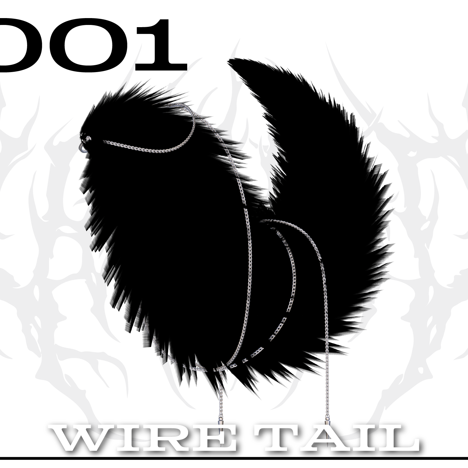 【VRChat】Wire Tail【PB設定済み】 - UNTRACE - BOOTH