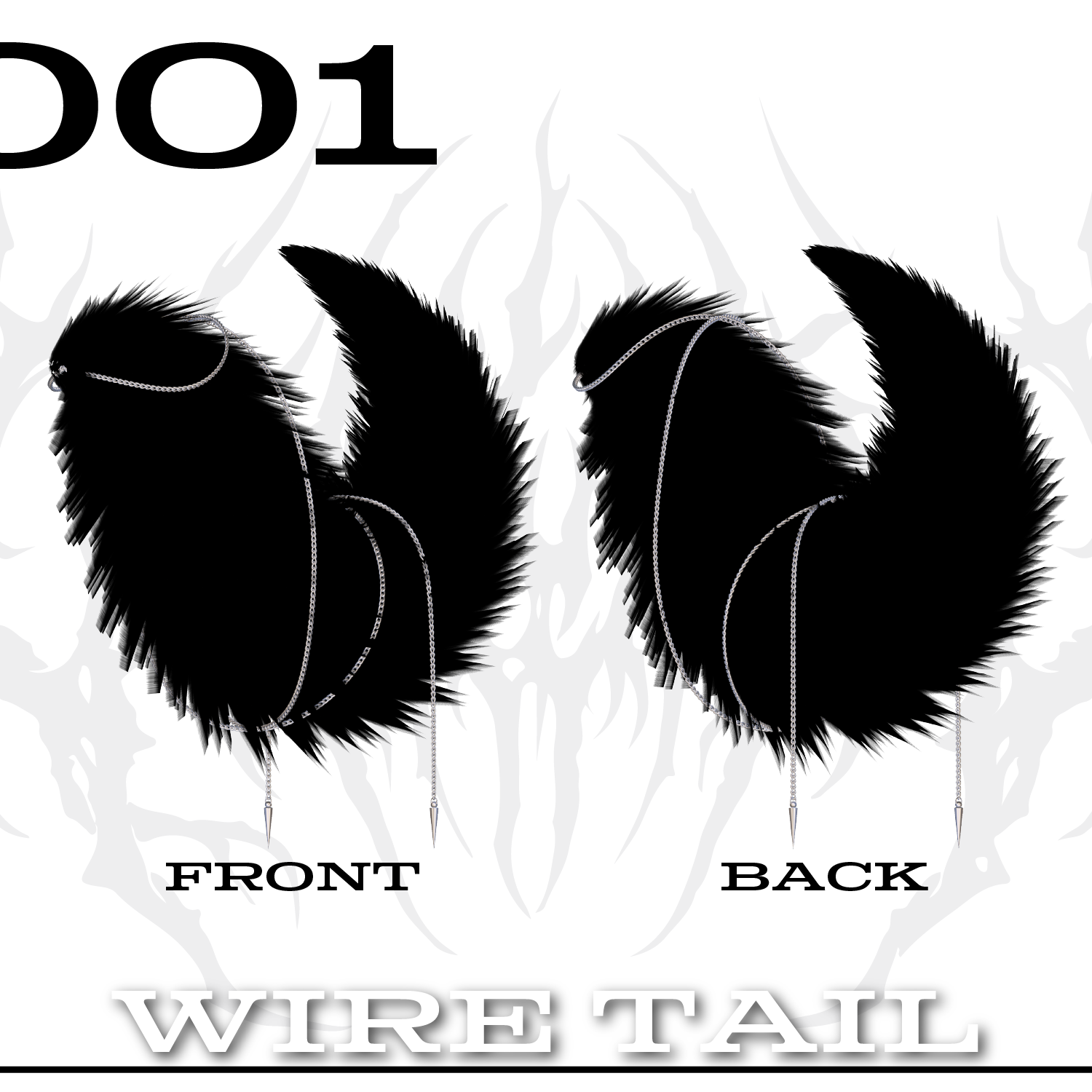 【VRChat】Wire Tail【PB設定済み】 - UNTRACE - BOOTH