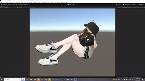 [EMJAY] 풀트같은 애니메이션 들어간 앉는 자세 - emjay - BOOTH