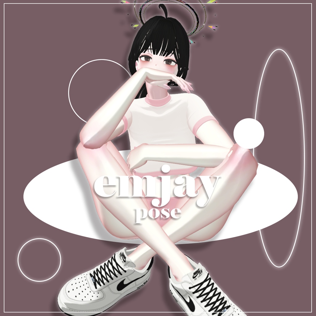 [EMJAY] 편하게 앉은 포즈 - emjay - BOOTH