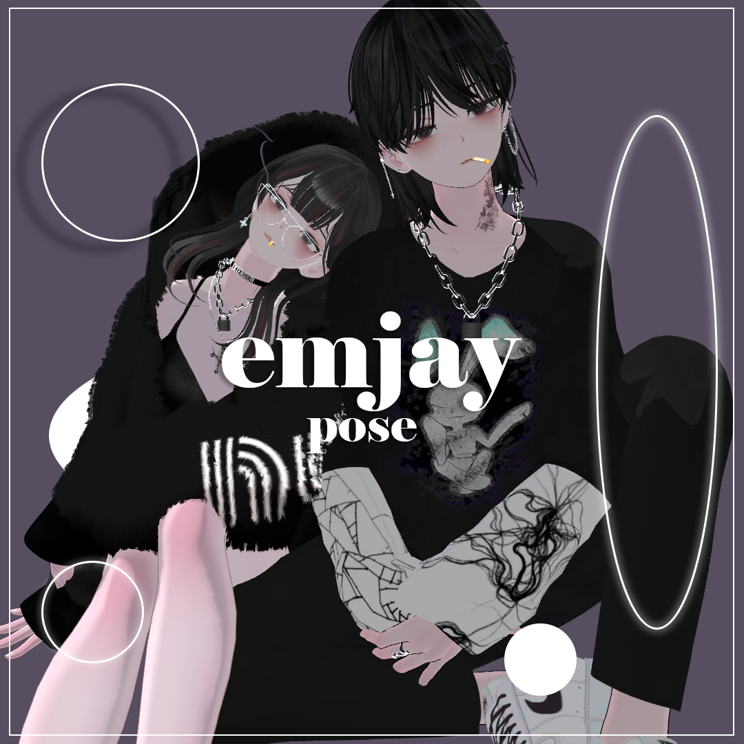 [EMJAY] 그렇게 된것같은 느낌 넘치는 커플포즈 COUPLE POSE - emjay - BOOTH