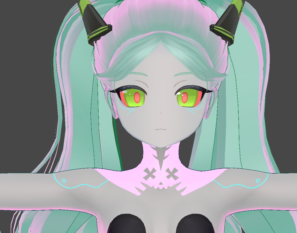 Edgerunners Rebecca - Skin texture for Rindo [UPDATE 1.2] - tri-shellvr ...