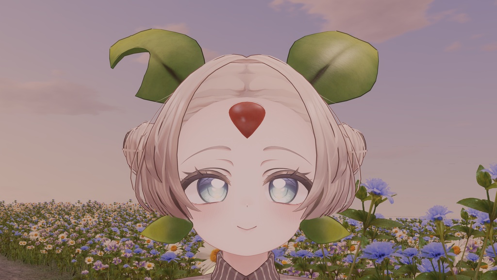 [Palworld Inspired] Lifmunk Ears & Tail - ALL AVATARS - tri-shellvr - BOOTH