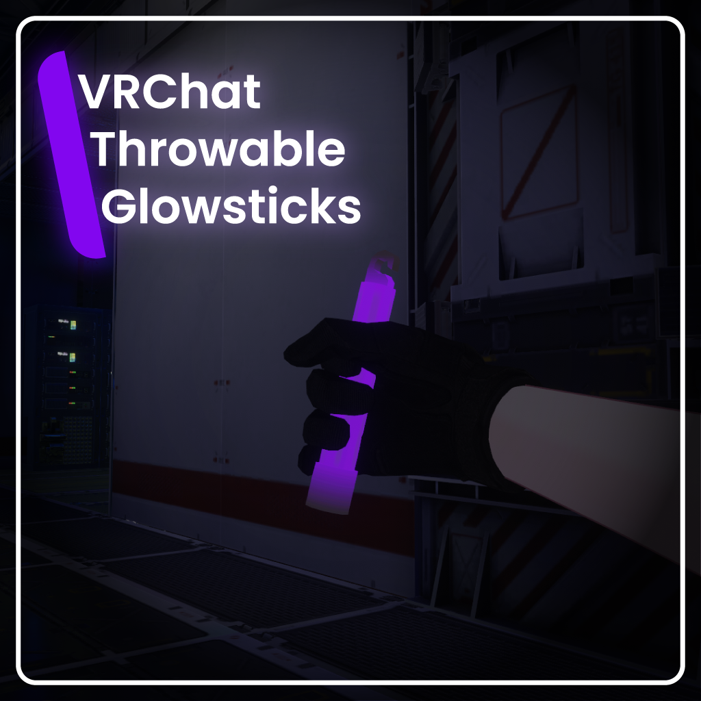 (Free) VRC Throwable Glowsticks Prefab (PC/Android) - Dennisonung - BOOTH
