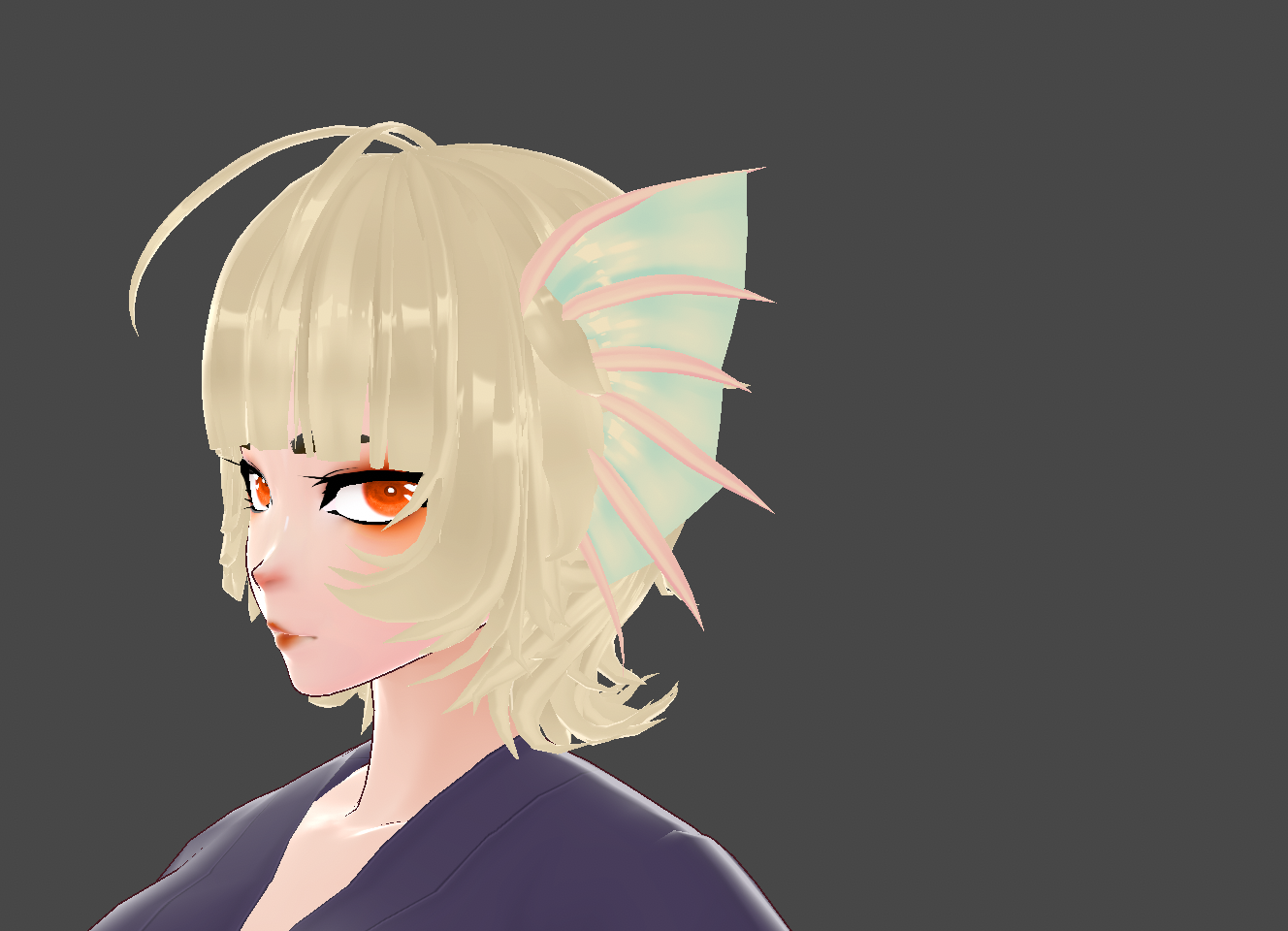 [VROID] Aquatic Fish Head Fins and Tail - littlebiit - BOOTH