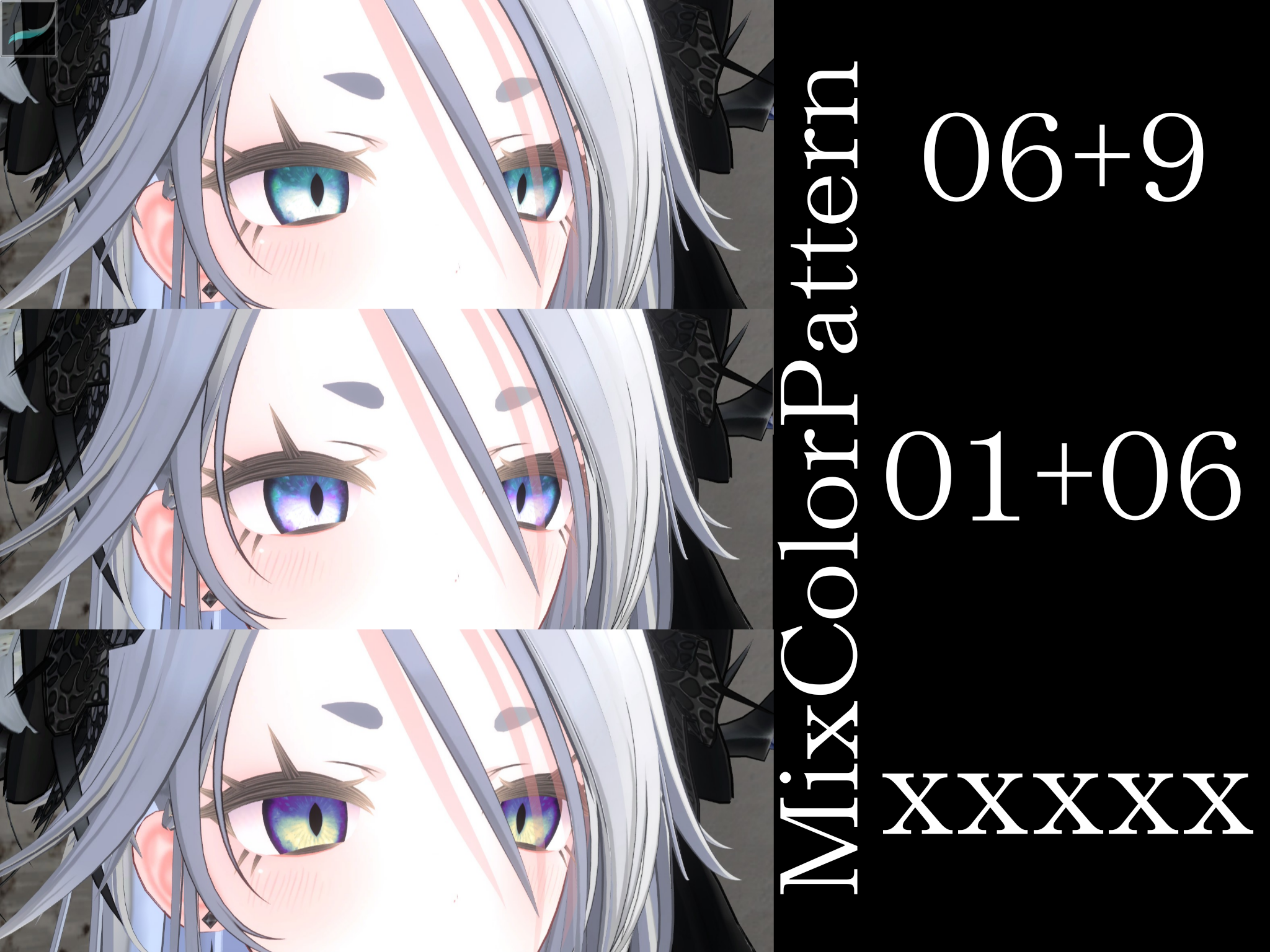 【ゾメちゃん専用EyeTexture】光る神ノ眼Eye-9color-【zome】-EyeTexture- - TOKISE_Lazuli - BOOTH