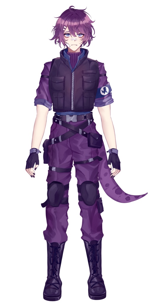 VTuber Model - Full Body + Rigged (Live2D & VTube Studio Compatible) - roninvt - BOOTH