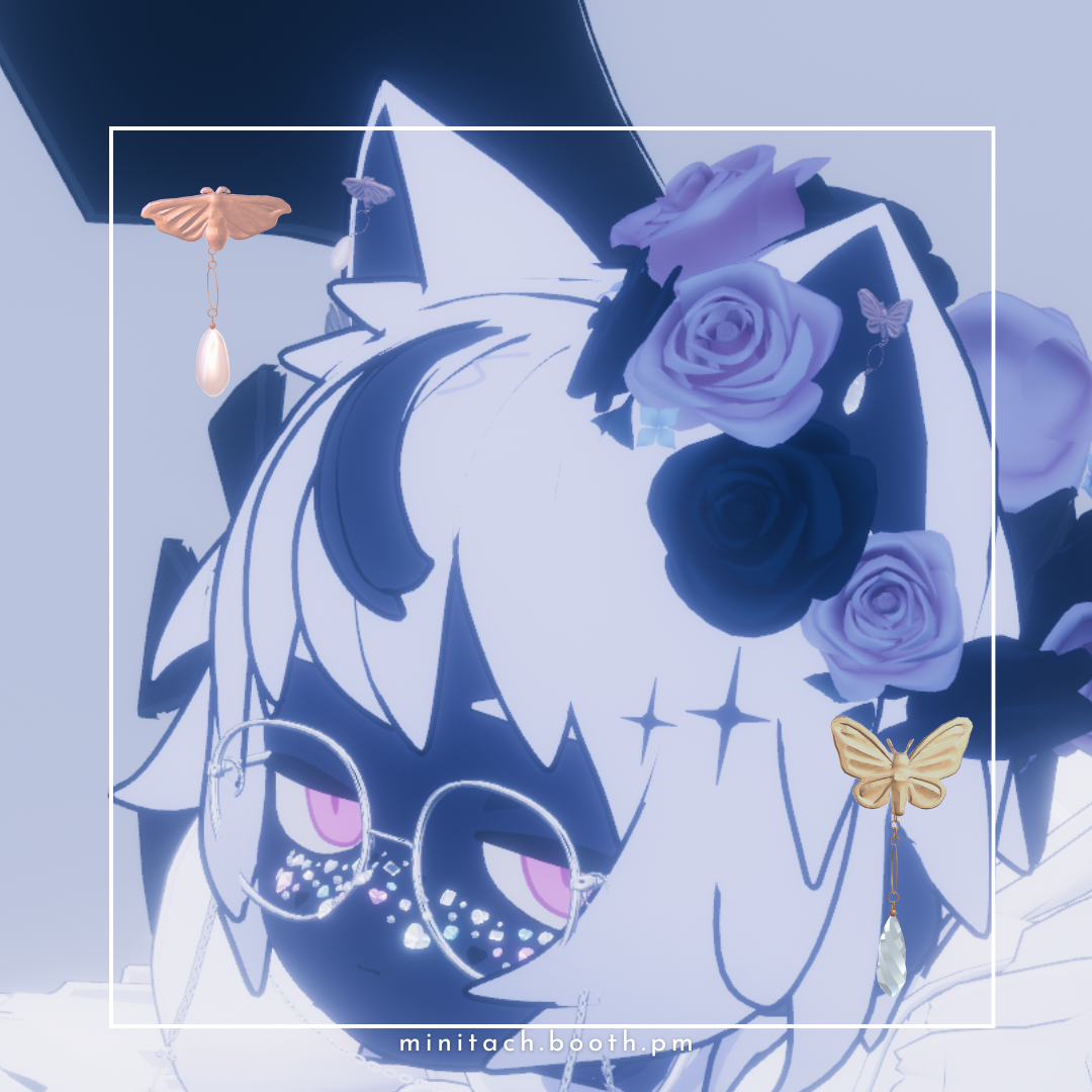【無料】bugs earring【VRChat】 - minitach - BOOTH