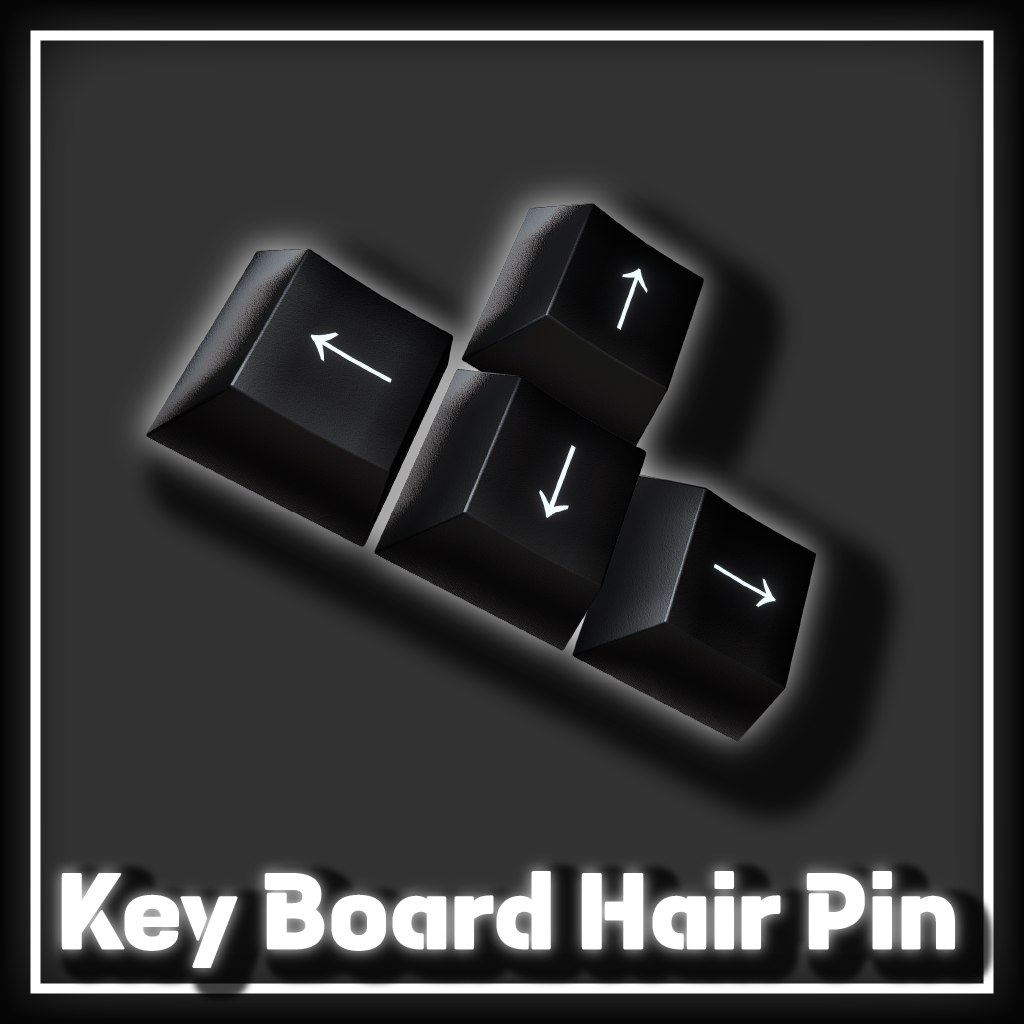 Key Board Hair Pin - Summer Wind - BOOTH