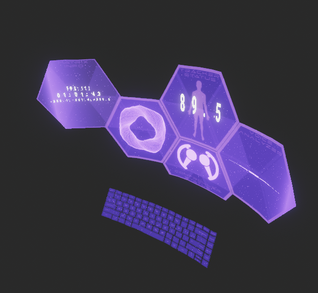 [Modular Avatar][VRCFury][OSC] Cyber Window for XSOverlay and OVR ...