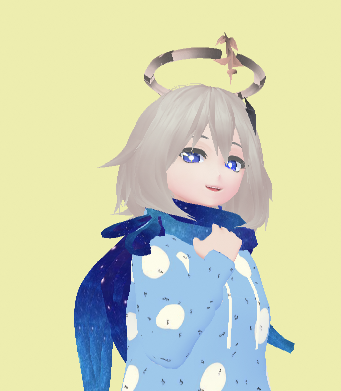 [Vroid] Paimon Hair, Acc, Scarf - miichellemuu - BOOTH