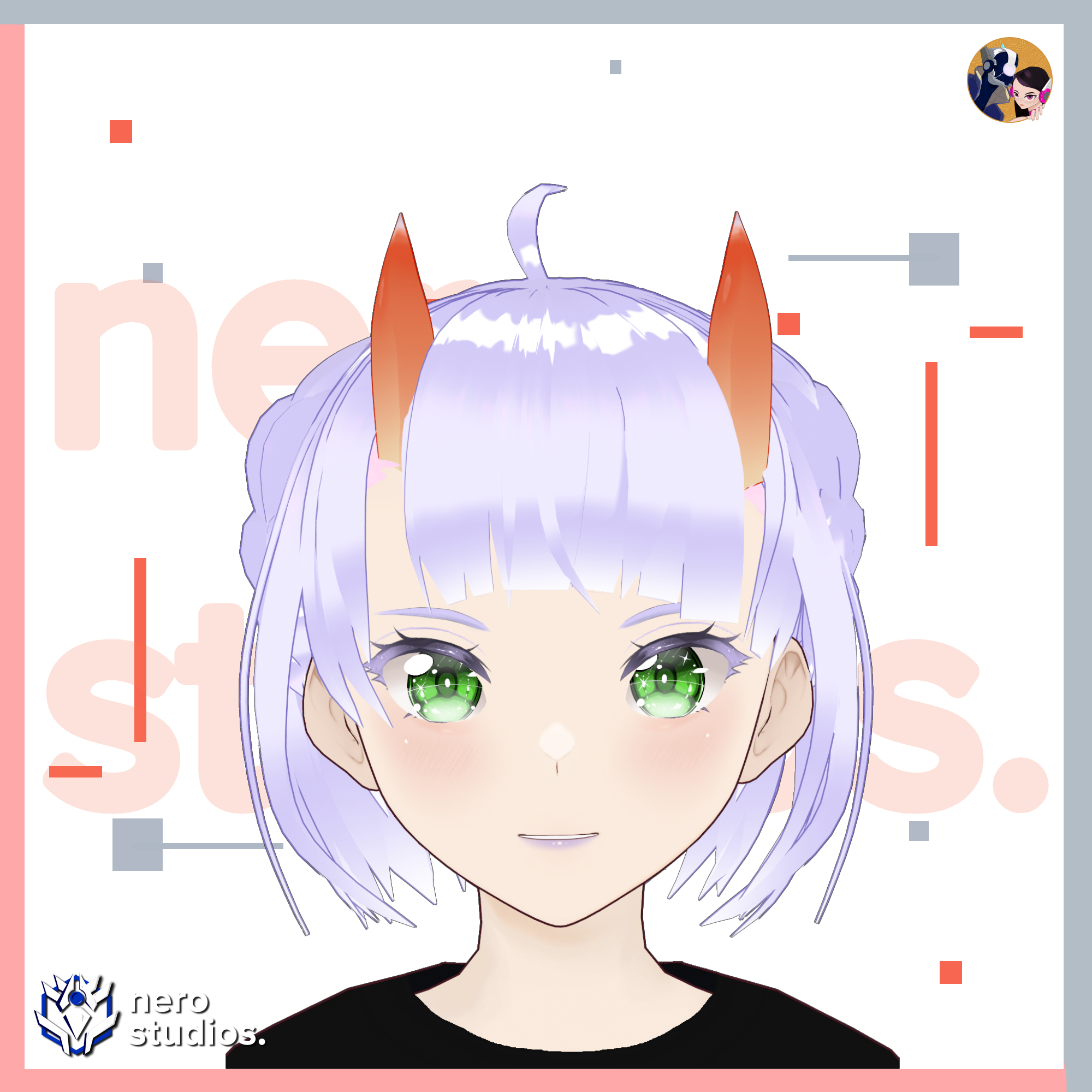 5 VROID HAIRSTYLES SET (5 VROID FILES) / Vtuber hairstyles / Vroid hair ...