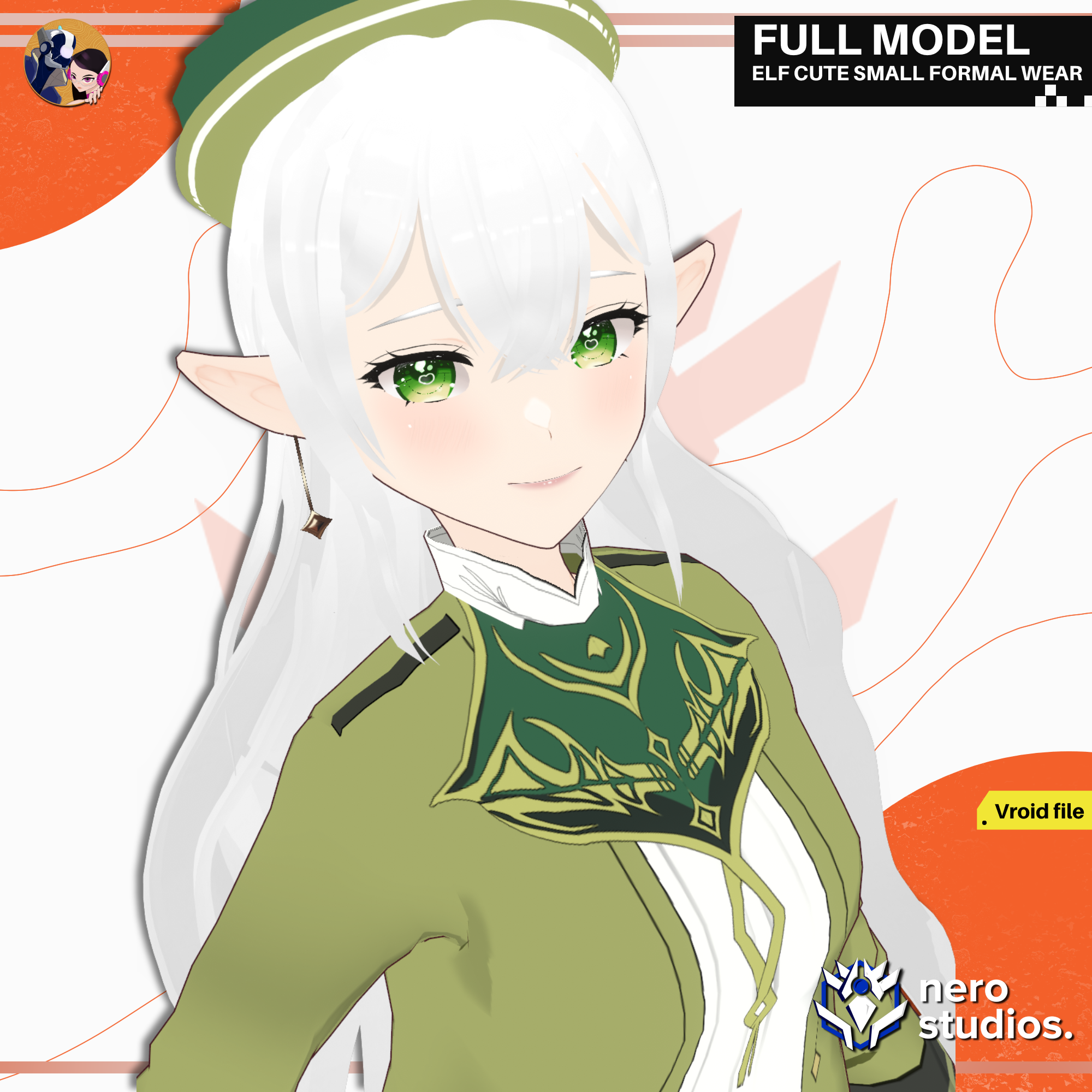 ELF CUTE SMALL FORMAL WEAR ELEGANT DRESS FANTASY SCIFI LOOK VAMPIRE ...