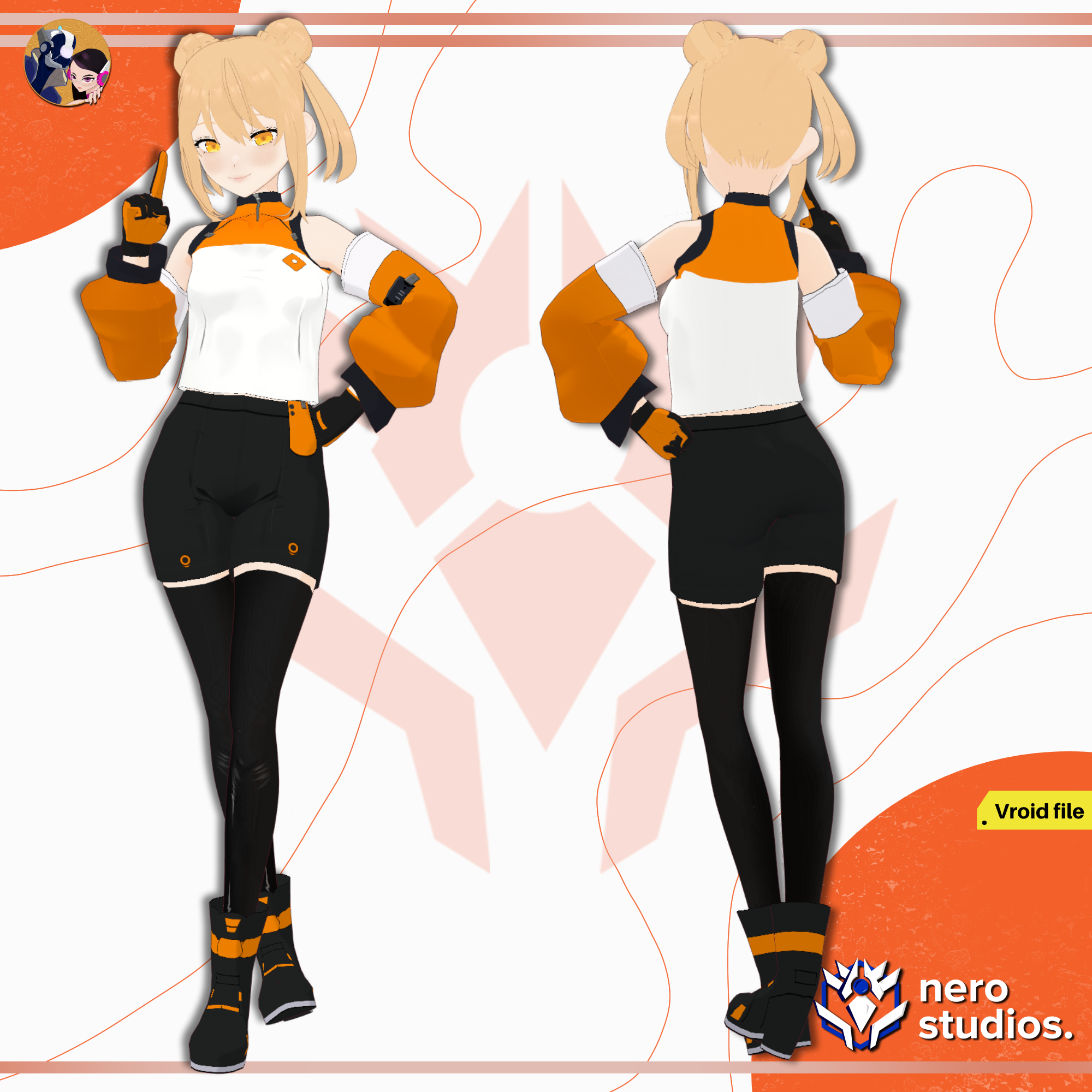 CYBERPUNK VTUBER SCIFI CYBERWEAR FUTURISTIC OUTFIT URBAN WEAR SCIFI ...