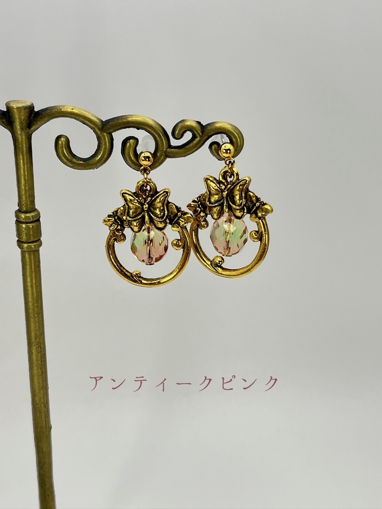 バタフライフレームのピアス - 箱庭EDEN - BOOTH