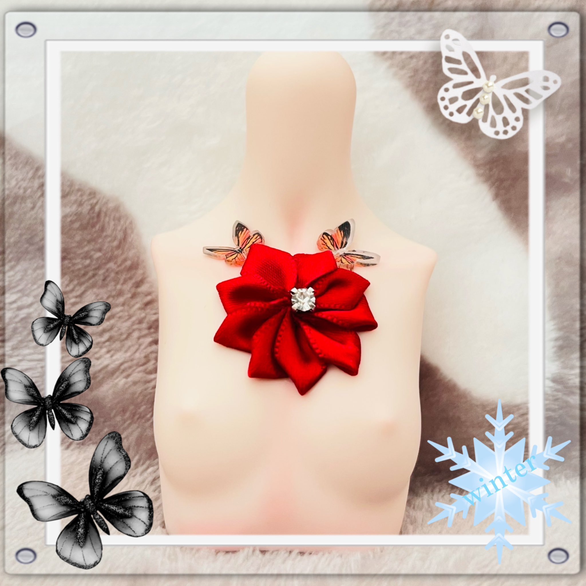 MDDf3＆MDDlll対応 S胸パーツカスタム品 NO.003 - ️winter ️ - BOOTH