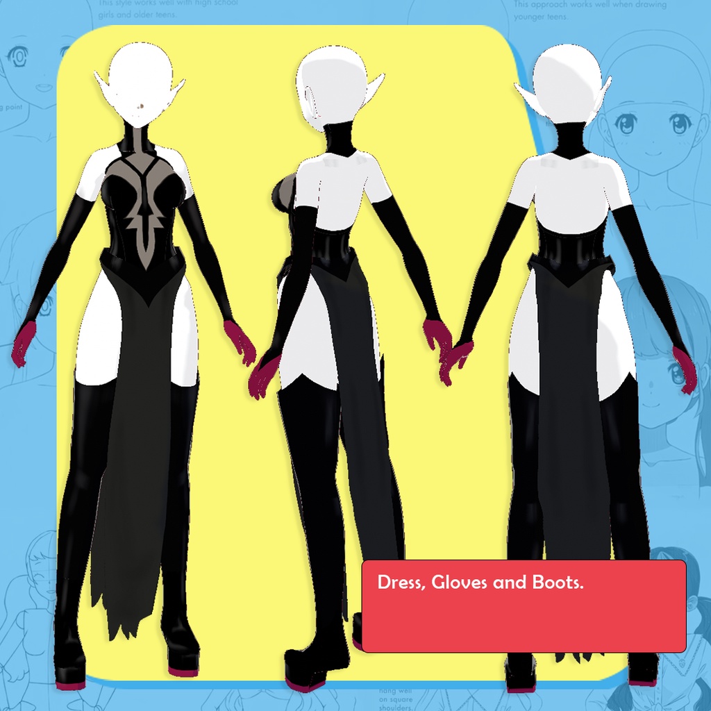 Drolta / Succubus Custome - Rex Mun VRChar - BOOTH