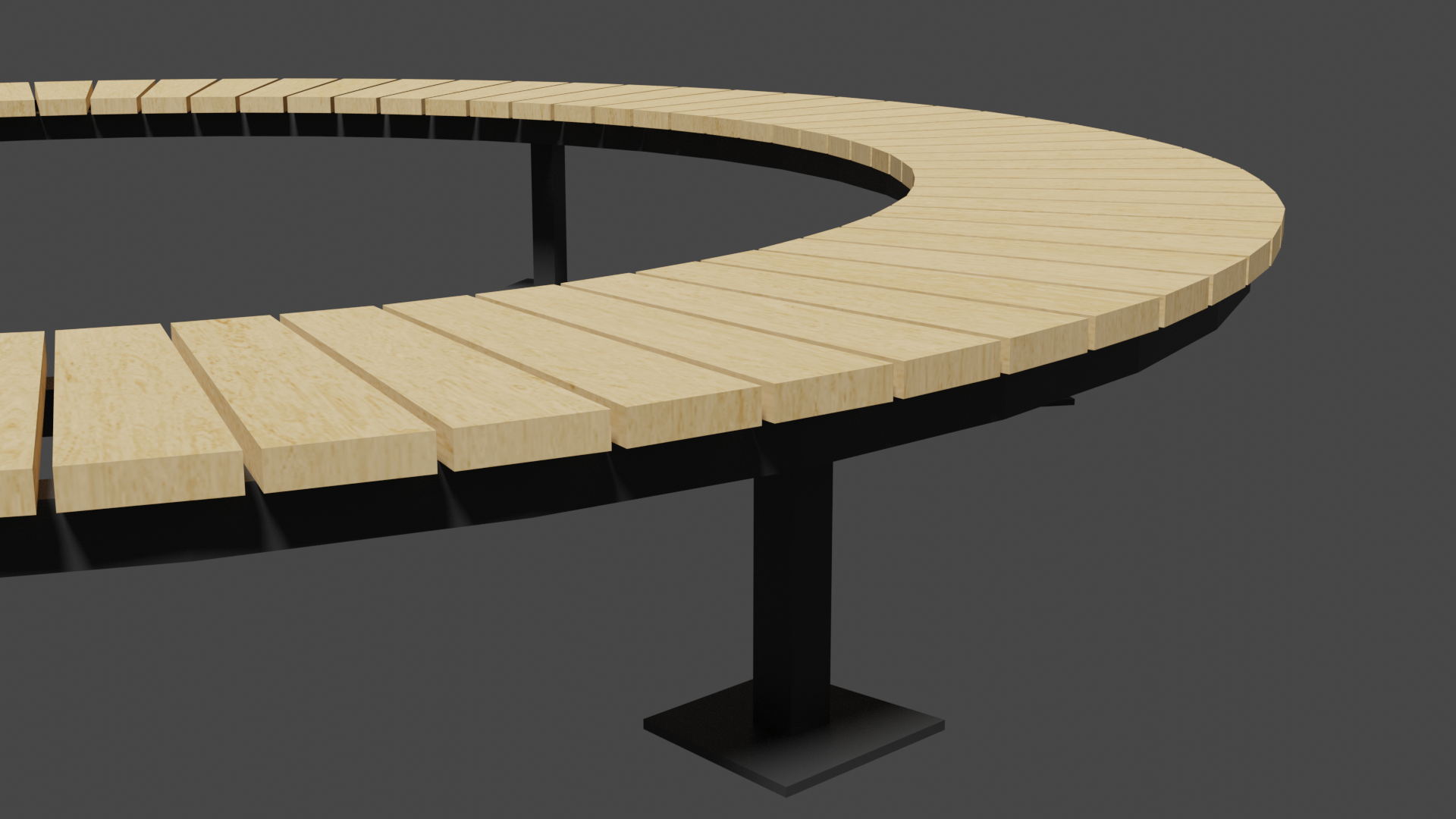 【Free DL】circle bench_1 - senacol - BOOTH