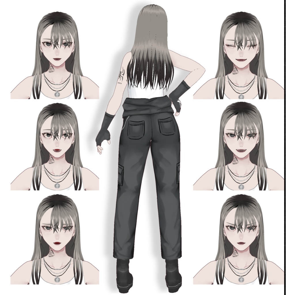 【VRoidモデル】Chloe(クロエ)【.VRM】 - にっこりんさき - BOOTH