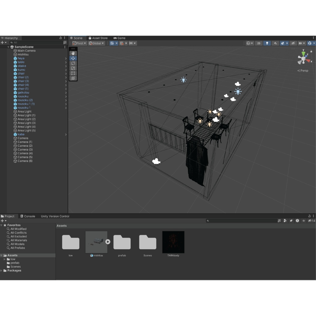 血まみれの地下室_unitypackage+FBX - hirameki-hakaba - BOOTH