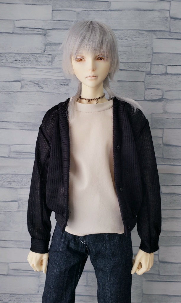 1/3sizeドール服:サマーカーディガン - 影色 - BOOTH
