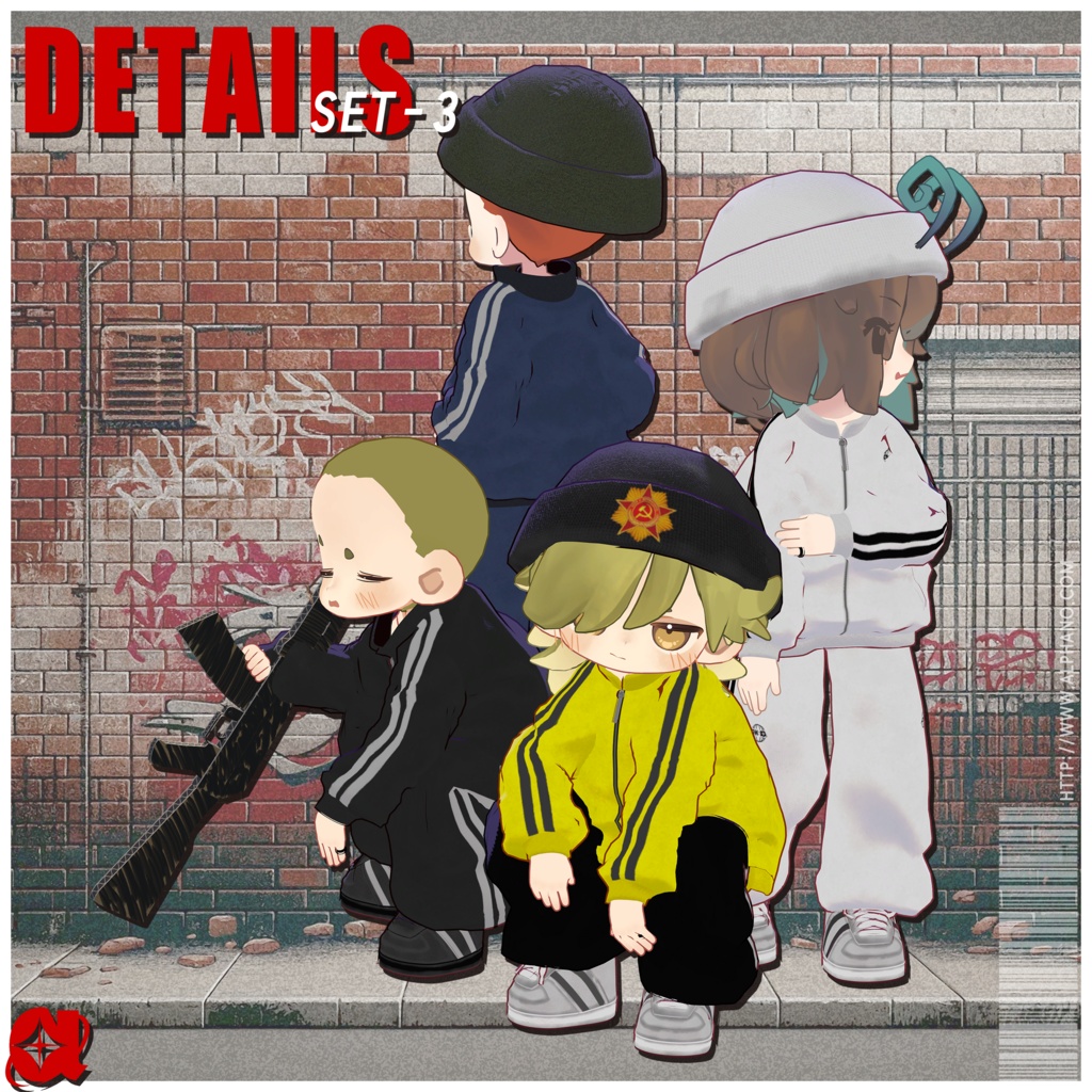 ALPHANO#SUPER_MAME_GHETTO For mamehinata, BAMi, clonka, Uzuruha ...