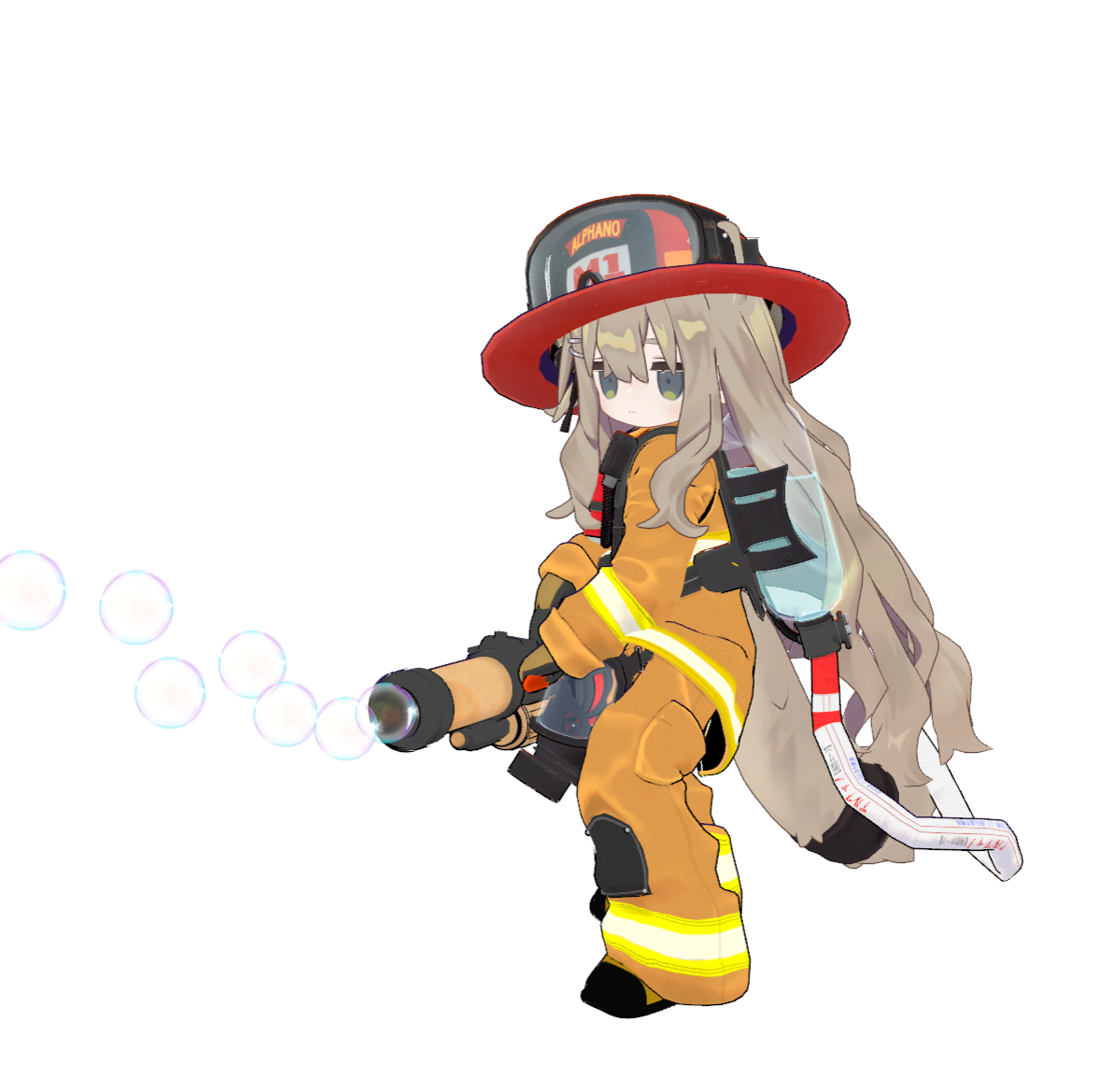 👩‍🚒🔥ALPHANO#SUPER_MAME_FireFighter🔥🚒 For Kipfel, mamehinata, clonka ...