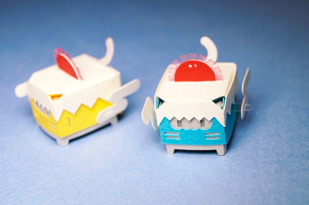 はこねこ ふじさん きいろ - こんにちは工房 - BOOTH