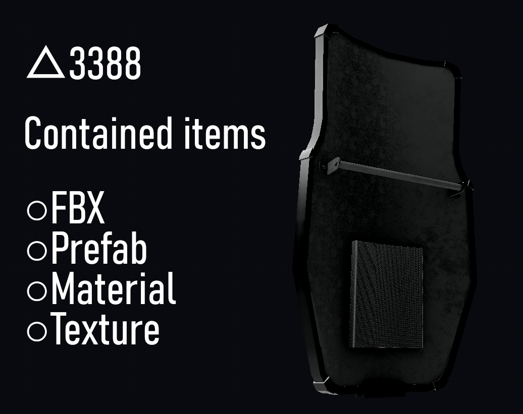 【VRChat想定】Tactical CQB Shield "Egis" - 店主の販売所 - BOOTH