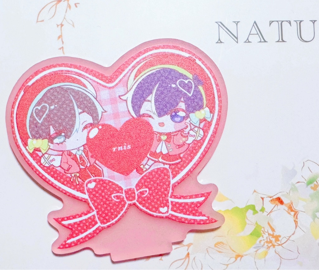 rnisハートアクスタ - dashinoumami - BOOTH