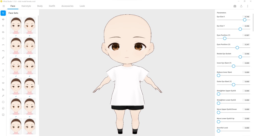 Chibi Female and Male Base Vroid (Stable.Vers) - V.Y Atelier - BOOTH